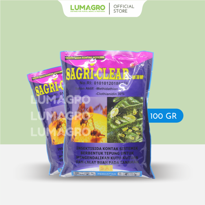 Insektisida Sagri Clear 100gr Methidathion Clothianidin Pembasmi Kutu ...