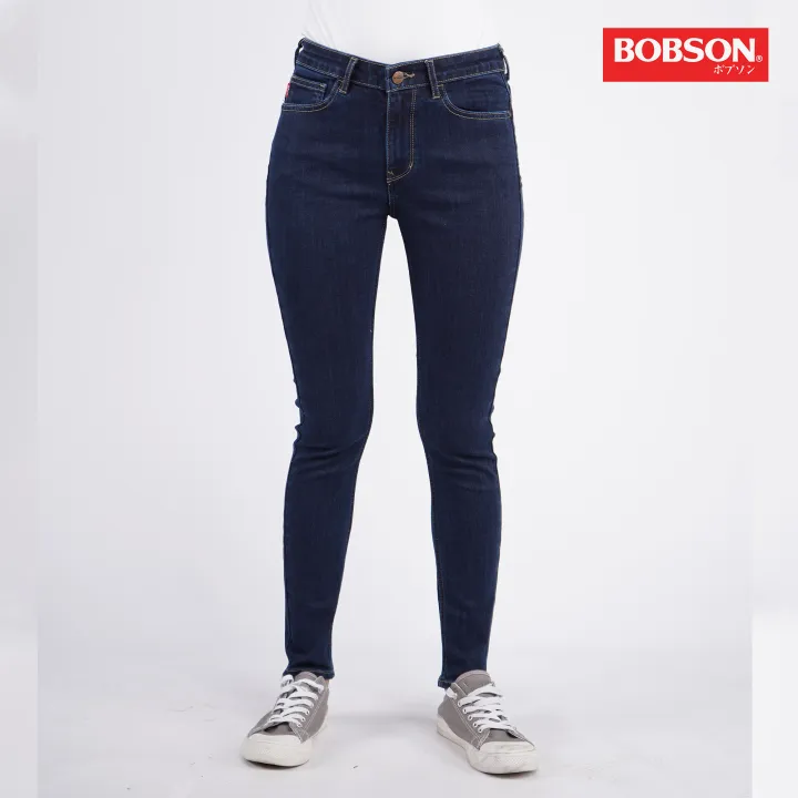 Bobson Ladies Basic Denim Superskinny 107565 (Dark Shade) | Lazada PH