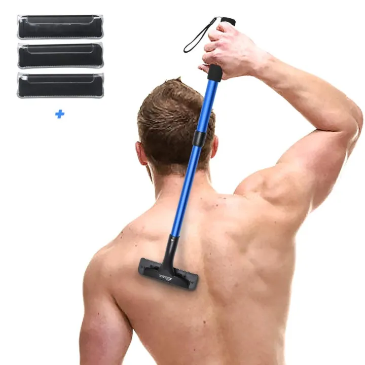 EASACE Back Shaver Back Hair Removal for Men, Back Groomer with Long ...