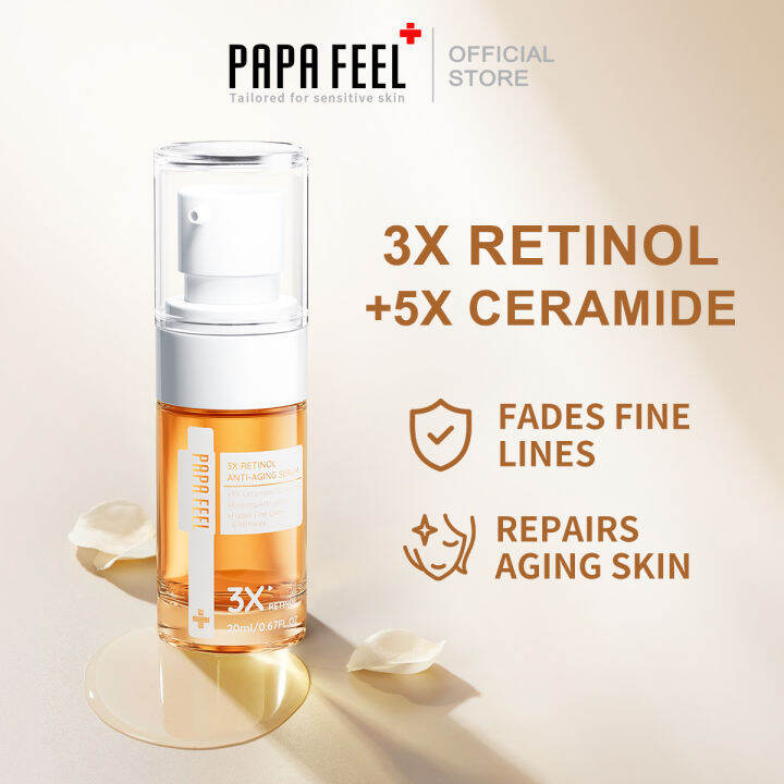 PAPA FEEL RETINOL ANTI-AGING SERUM 20ml | Lazada PH