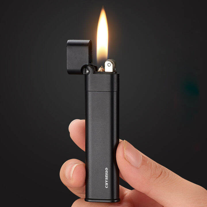 Kerosene Slim Type Lighter Pocket Gift Lighter Refillable Lighter ...