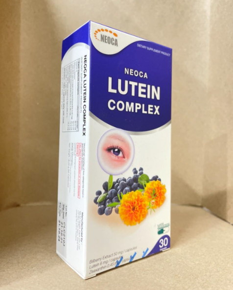 NEOCA LUTEIN Complex นีโอก้า ลูทีน คอมเพล็กซ์ บำรุงดวงตา 30 แคปซูล ...