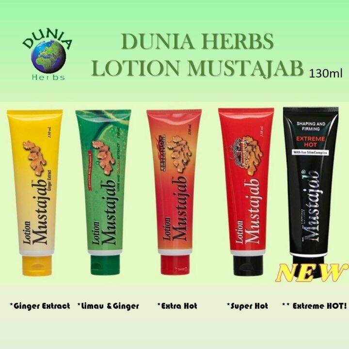 DUNIA HERBS LOSYEN MUSTAJAB SUPER HOT GINGER EXTREME HOT LIME AND ...