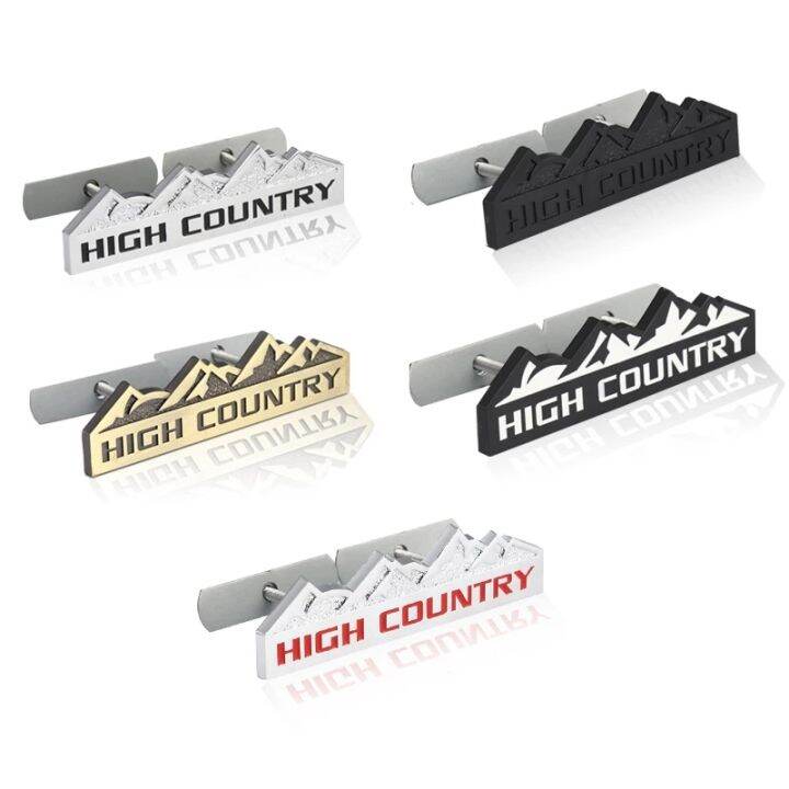 HIGH COUNTRY logo front grille emblem for Chevrolet Suburban Colorado ...