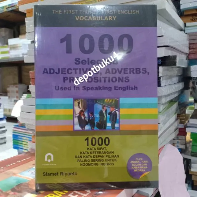 1000 Selected Adjectives Adverbs Preposition | Lazada Indonesia