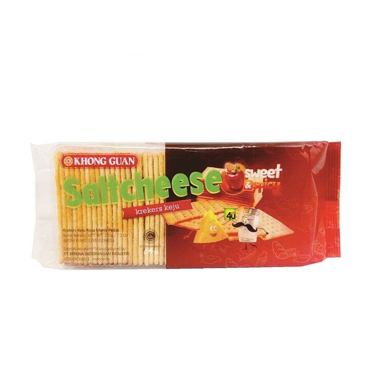 Khong Guan Saltcheese Rasa SWEET & SPICY [200 gr] | Lazada Indonesia
