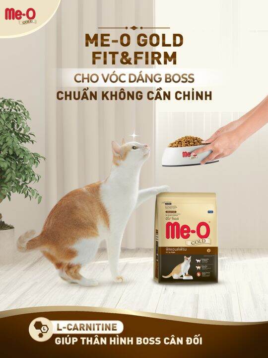 Me-O MeO Gold Fit and Firm 1,2kg thức ăn cho mèo trưởng thành hạt khô ...