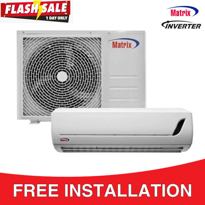 Mx-CS25L2A Matrix 1HP Full Inverter Split Type Aircon (FREE ...