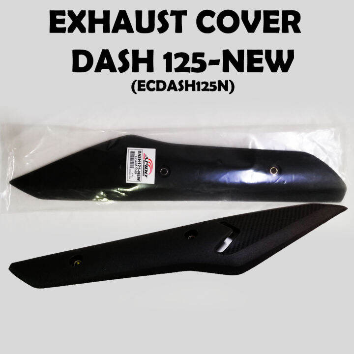 APIDO Exhaust Ekzos Cover Black Honda Dash 125 New | Lazada