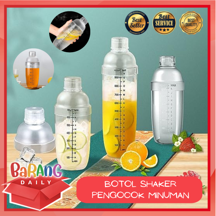 BOTOL SHAKER PENGOCOK MINUMAN KOPI TEH SUSU MILKSHAKE MIXER | Lazada ...