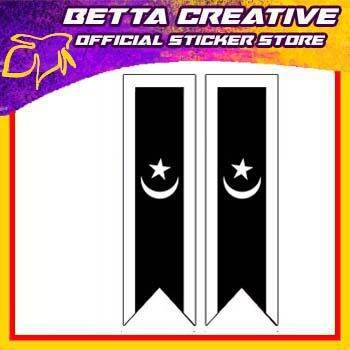 Car Plat Sticker - Terengganu Flag Sticker Merdeka Special Edition ...