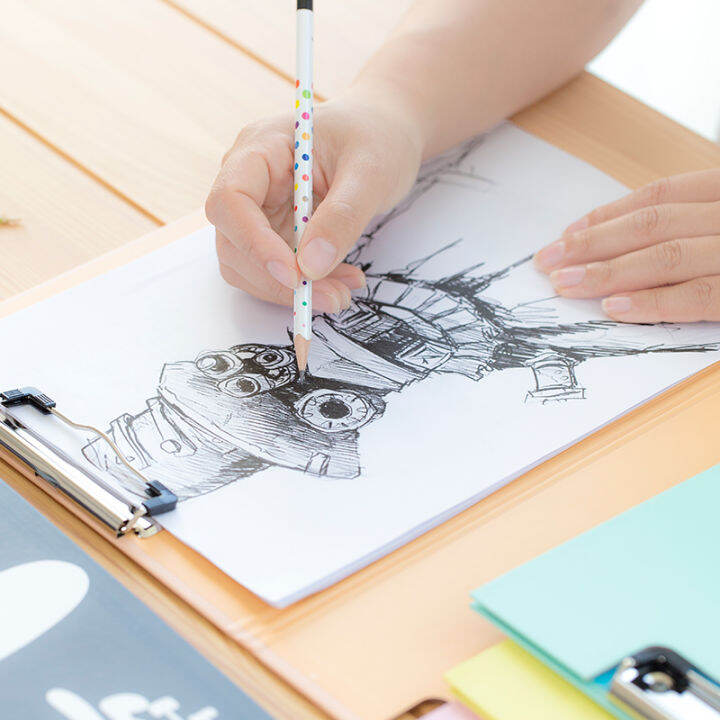 A4 paper double-board folder board Students use Korean file folders to ...