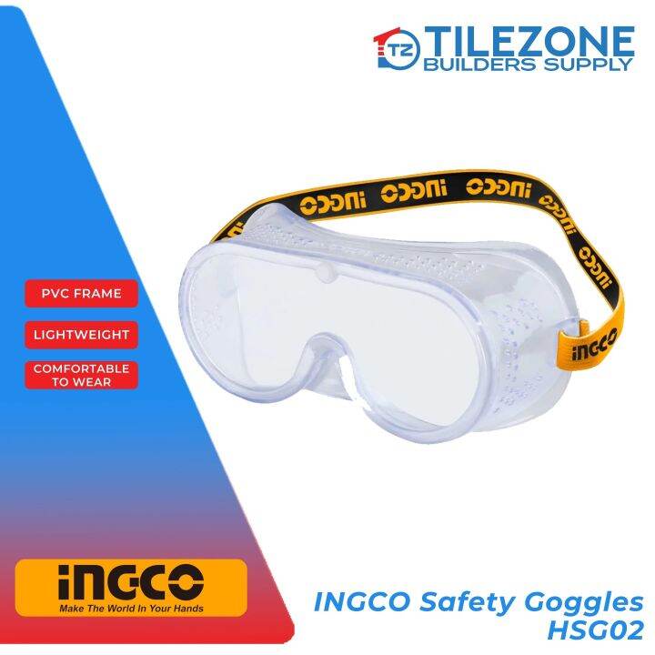 INGCO Safety Goggles HSG02 | Lazada PH