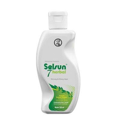 Selsun Shampo 7 Herbal Strong And Shiny (Hijau) | Lazada Indonesia