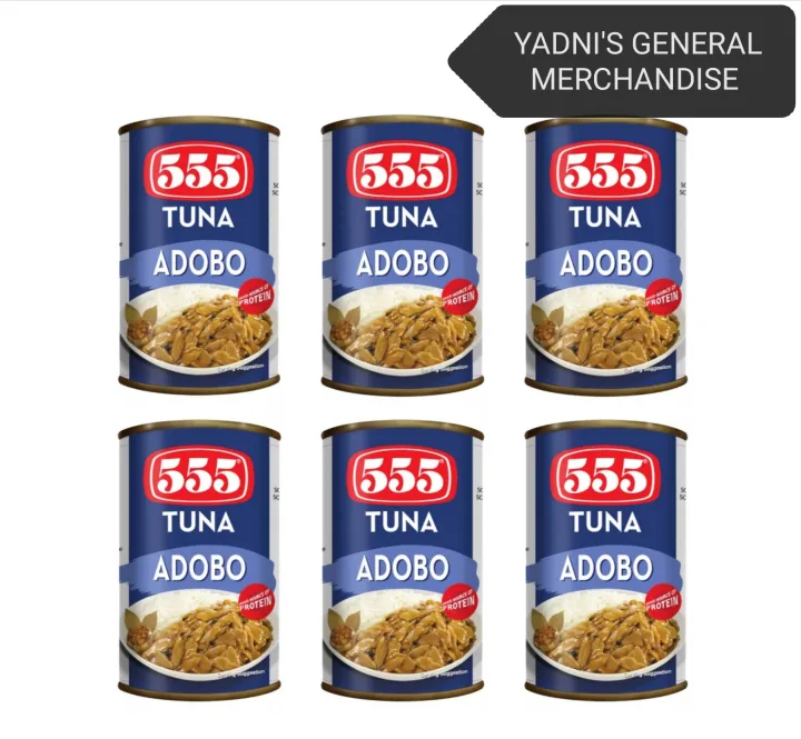 555 Tuna Adobo (6cans x 155g) | Lazada PH