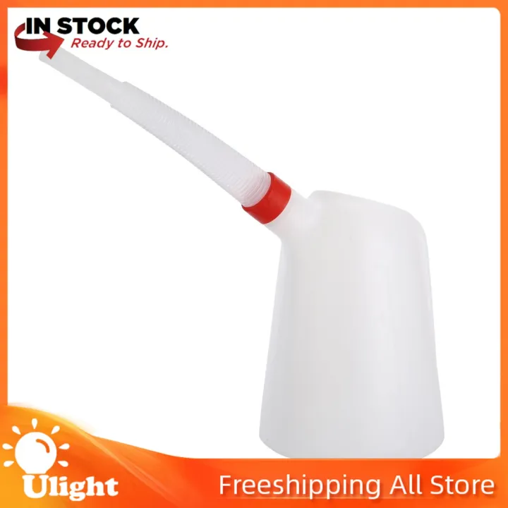Ulight Oil Measuring Jug with Pouring Flexible Spout with Lid for Car ...