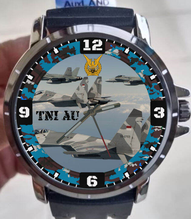 Jam Tangan Keren Terbaru Custom Pesawat Tempur TNI AU | Lazada Indonesia Jam Tangan Keren Terbaru Custom Pesawat Tempur TNI AU | Lazada Indonesia