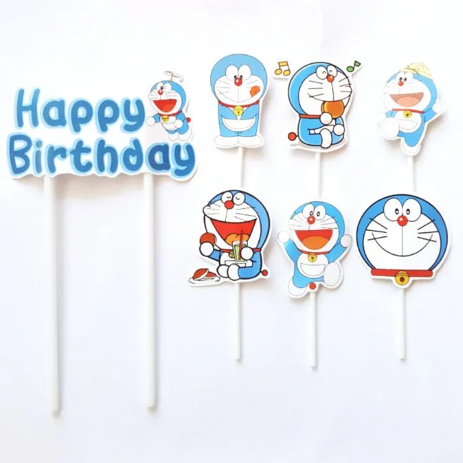 topper toper hiasan kue cake tart ulang tahun happy birthday karakter ...