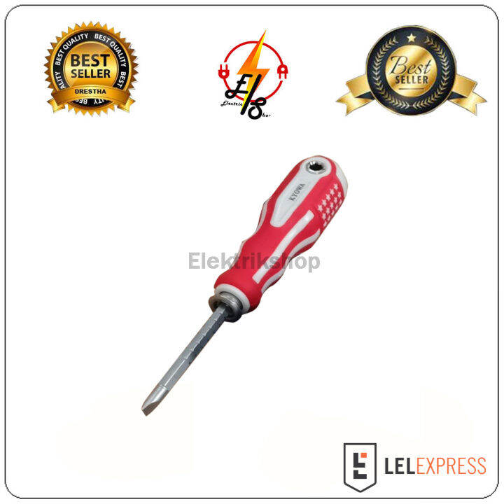 Obeng magnet besar Bolak Balik multifungsi obengTespen besar 2 in ...