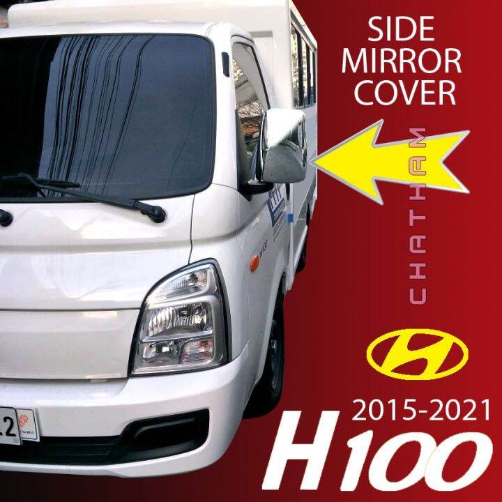 【READY STOCK】 ⚘Chrome Side Mirror Cover for Hyundai H100 Porter 2015 up ...