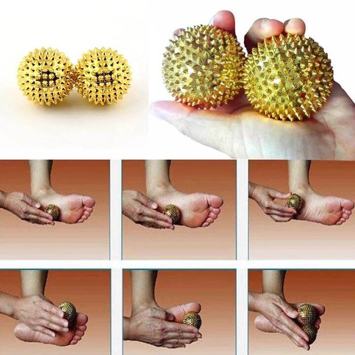 Bola Duri Magnet BESAR / Bola Terapi Tangan Ukuran Besar / Bola Magnet ...