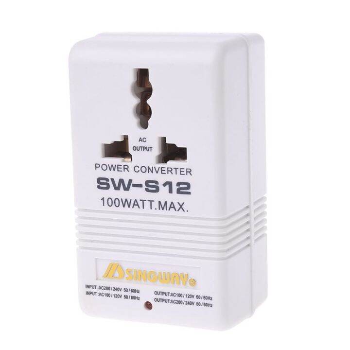 Professional 220/240V To 110/120V Power Voltage Electricity Adapter ...