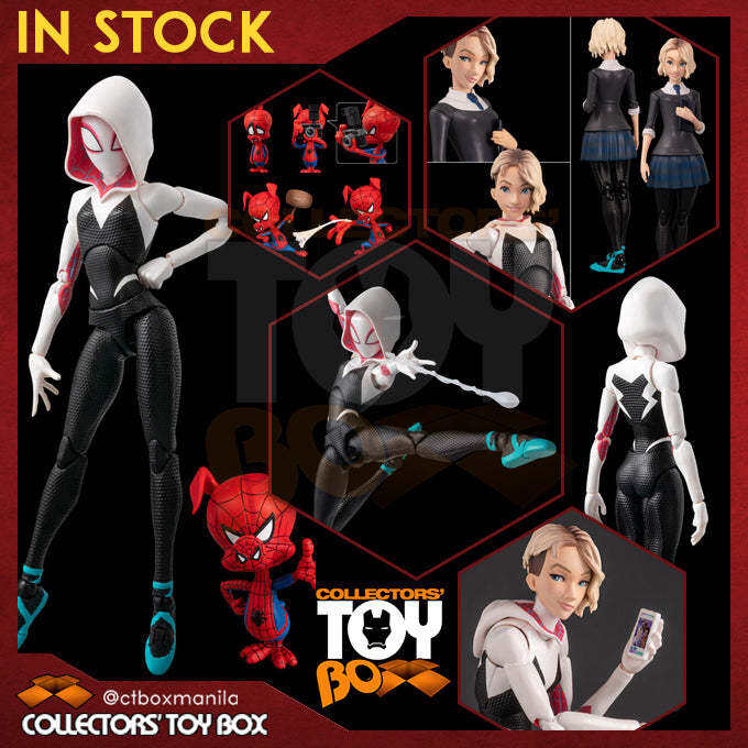 Sentinel SV Action Marvel Spider-Man Into the Spider-Verse Spider-Gwen ...