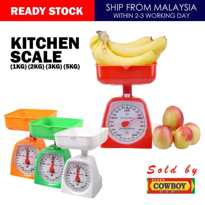 Constant Kitchen Scale 2KG [SQ] Random Colour Accurate Detachable ...
