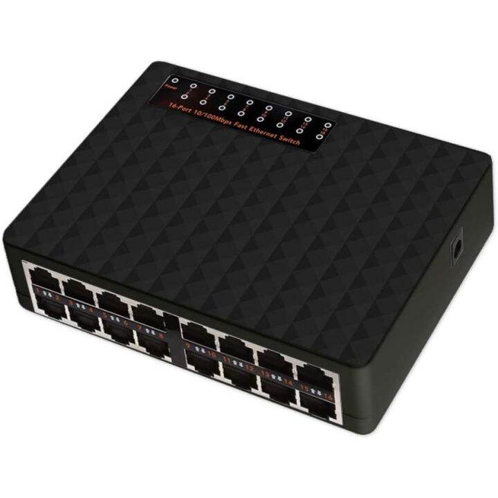 ★16 10 5 Port Desktop Ethernet Switch Fast Ethernet Network Switch LAN ...