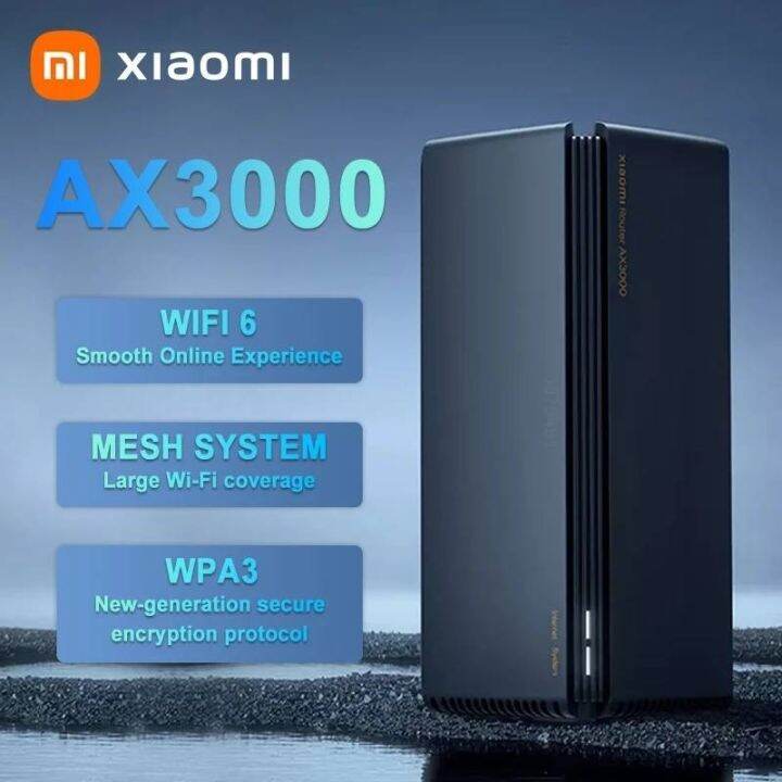 Xiaomi Mesh System Router AX3000 Wifi6 Gigabit Router 3000M fast network 160MHz high bandwidth ...