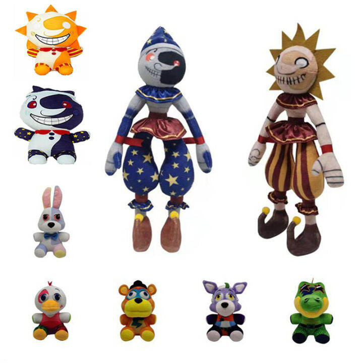 2023 New Fnaf Sundrop Plush Toys Security Breach sunrise moondrop BOSS ...
