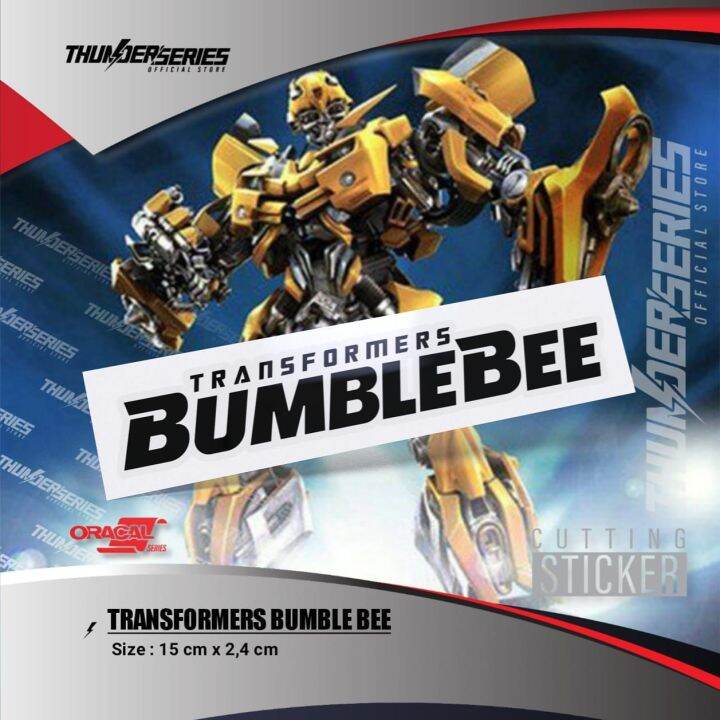 Stiker Transformers Bumble Bee | Cutting Sticker Bumble Bee | Lazada ...