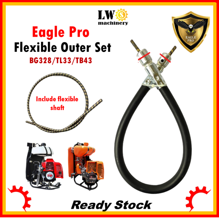 Mesin rumput fexible outer set with (shaft 33”inch)BG328 Pro338 TL33 ...
