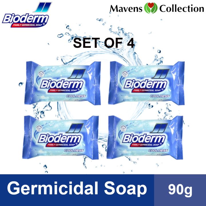 Bioderm 90g Family Germicidal Soap (Set of 4) COOLNESS by MAVENS ...