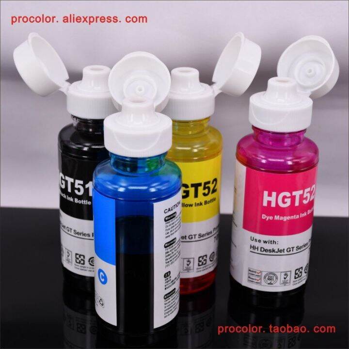 New Product CISS Dye Ink Refill Kit For HP HP51 HP53 GT Series 51 52 53 GT51 GT52 GT53 Ink Tank ...