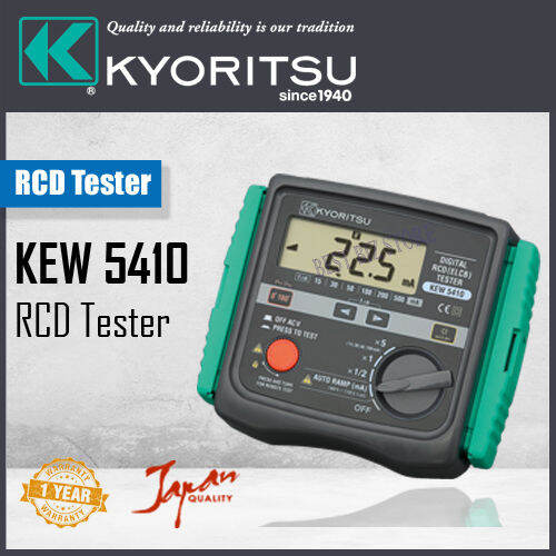 Kyoritsu KEW 5410 RCD Testers | Lazada