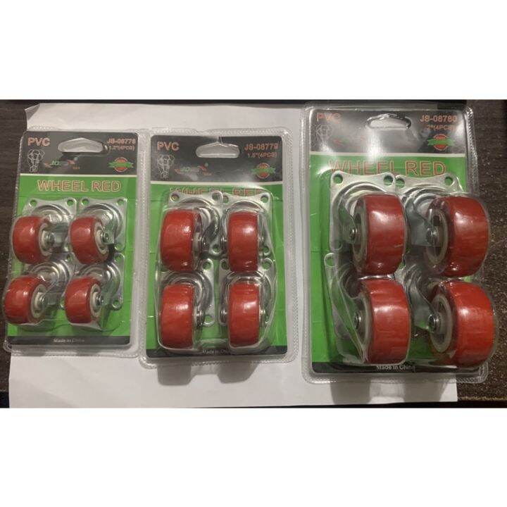 Pvc Caster Wheel (4pcs/pack) | Lazada PH