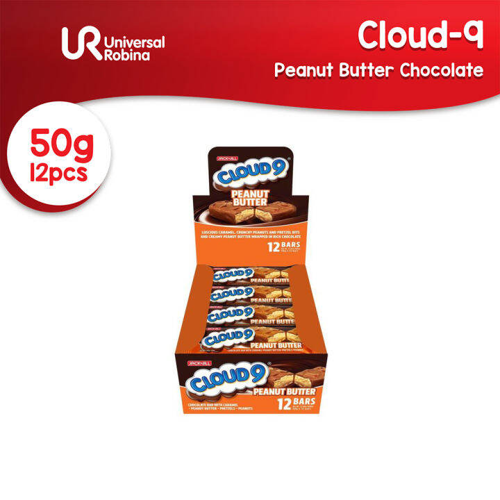 Cloud 9 Peanut Butter Chocolate Bar (50g x 12) | Lazada PH