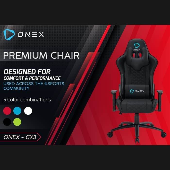 ONEX GX3 KURSI SOFA GAMING ESPORT PREMIUM QUALITY CHAIR | Lazada Indonesia
