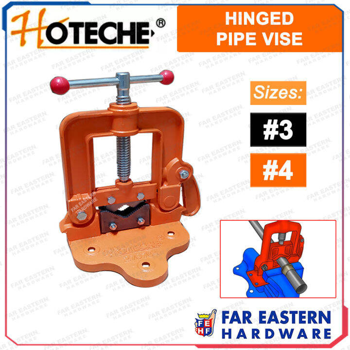 HOTECHE Hinged Bench Pipe Vise #2 | #3 | Lazada PH