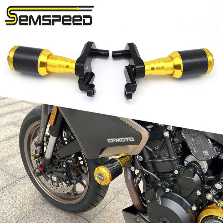 SEMSPEED Motorcycle Engine Guard Anti Crash Slider Fairing Falling ...