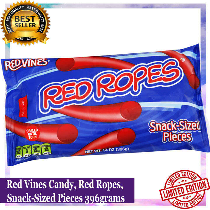 Red Vines Candy, Red Ropes, Snack-Sized Pieces 396grams | Lazada PH