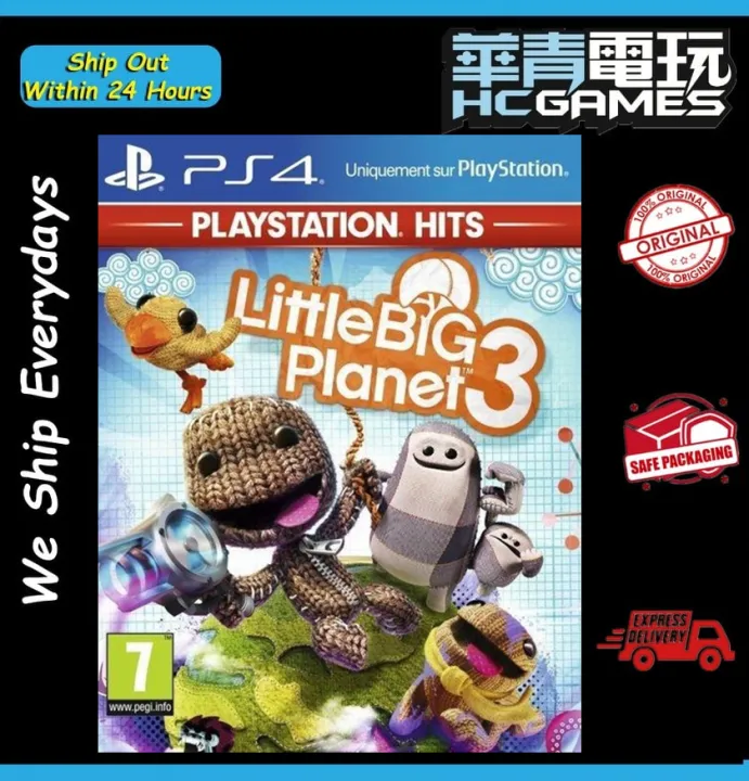 PS4 Little Big Planet 3 (English-Disc-New Seal) LBP 3 / 小小大星球 3 | Lazada