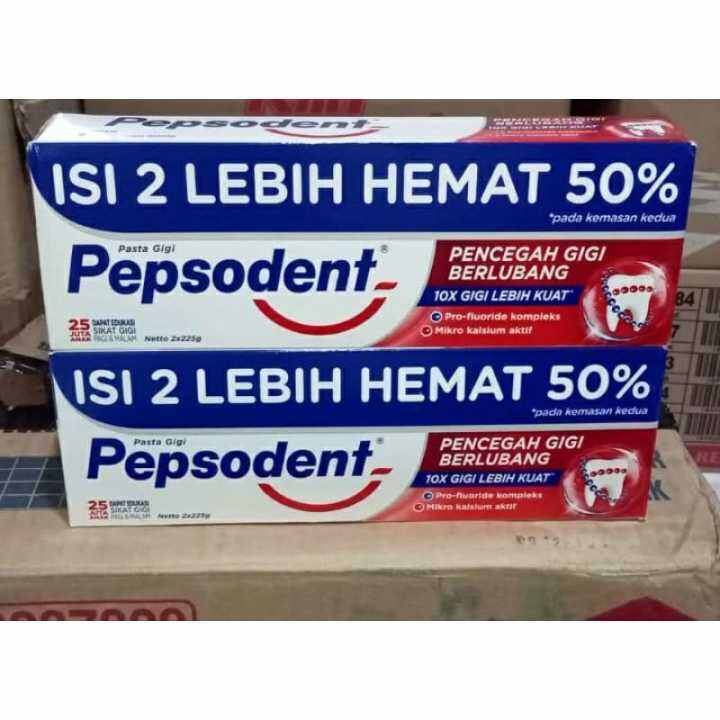 Pepsodent White Pasta Gigi Pencegah Gigi Berlubang 225 G - Toothpaste ...