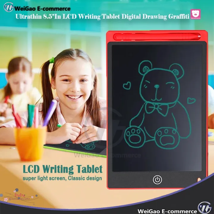 【Ready Stock】 WG Ultrathin 8.5"In LCD Writing Tablet Digital Drawing ...