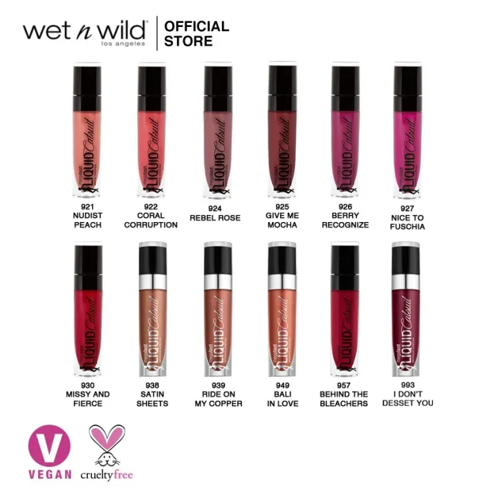 collection of WET N WILD MegaLast Liquid Catsuit Matte Lipstick | Lazada PH