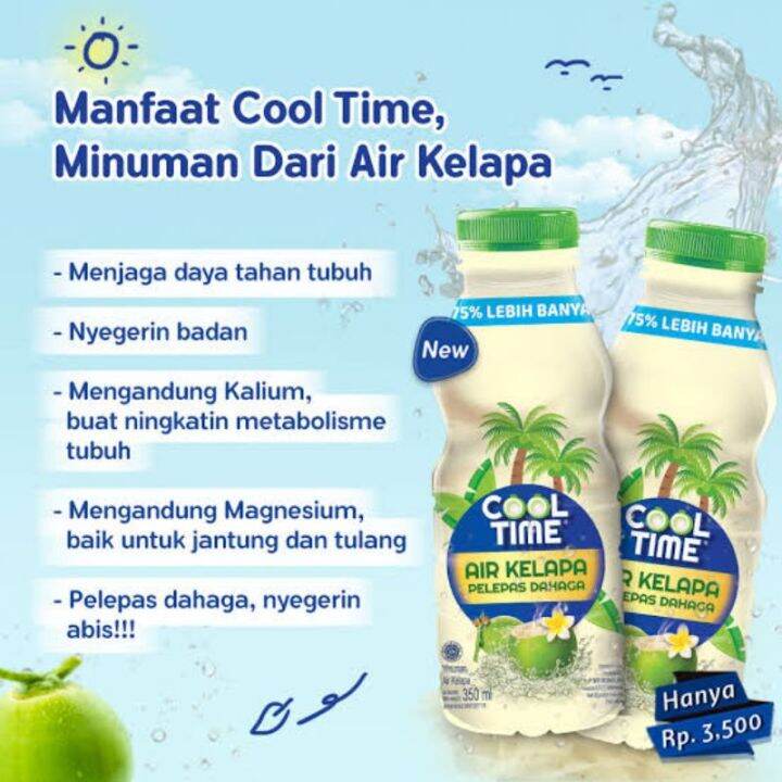 Cool Time Coconut Water / Air Kelapa | Lazada Indonesia