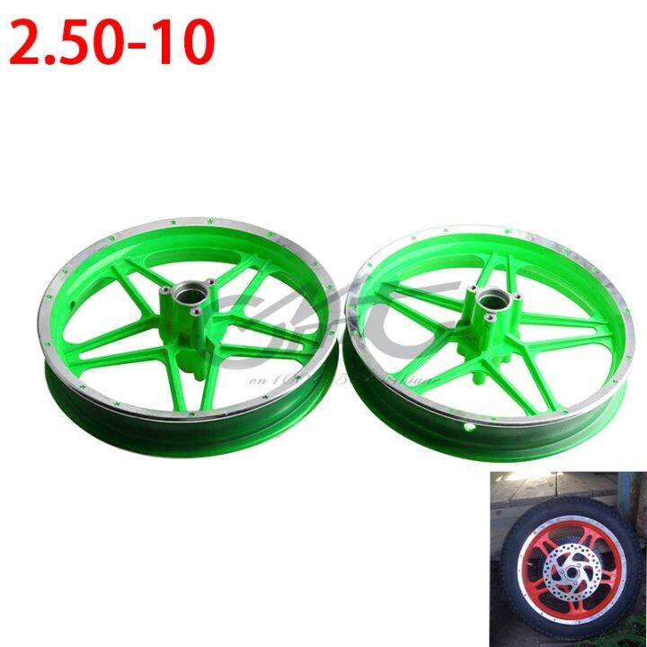 10 Inch Rims 2.50-10 Front And Rear Wheel Hub For 49Cc 2 Stroke Off ...