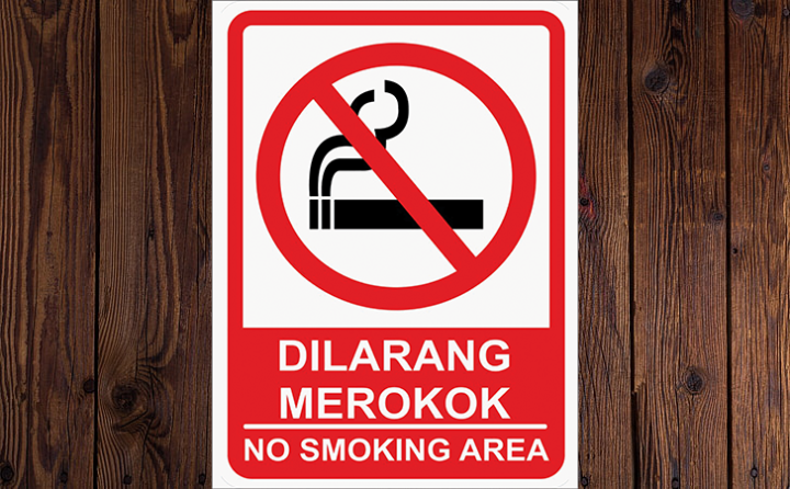 stiker dilarang merokok merah | Lazada Indonesia