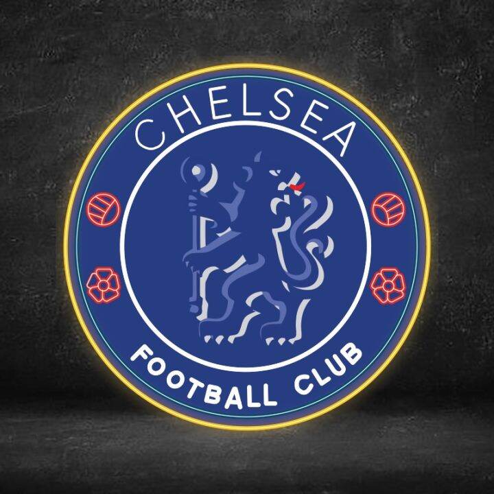Plug & Play Neon Sign - CHELSEA LOGO | Lazada